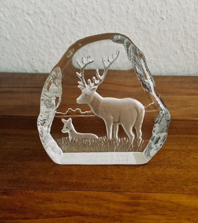 Hirsch Skulptur von PAUL ISLING 1928-2011 WWF Schweden (Gebraucht) in ...