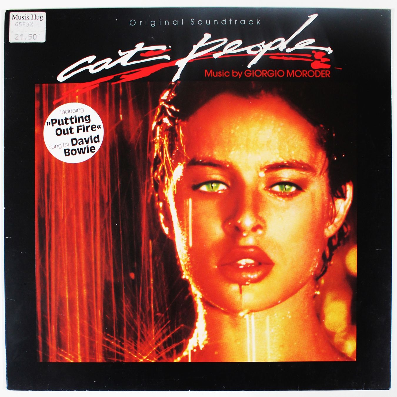 LP GIORGIO MORODER DAVID BOWIE - CAT PEOPLE Soundtrack 1982 (Gebraucht ...
