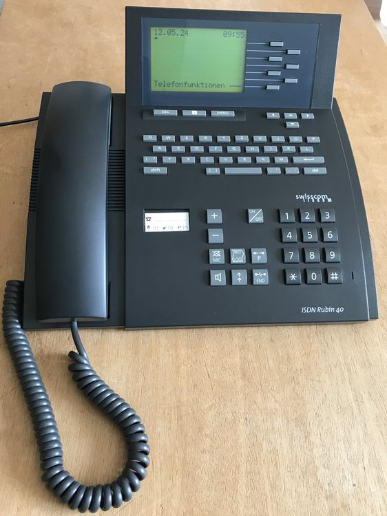 Rubin 40 ISDN Telefon mit Anruf-Beantworter, SW2.20 variabel (Gebraucht ...