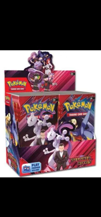 Pokemon Destined Rivals Booster Box, Neu & OVP Display EN | Kaufen auf ...