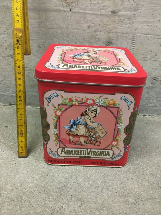 Scatola di latta "Amaretti Virginia" | Kaufen auf Ricardo