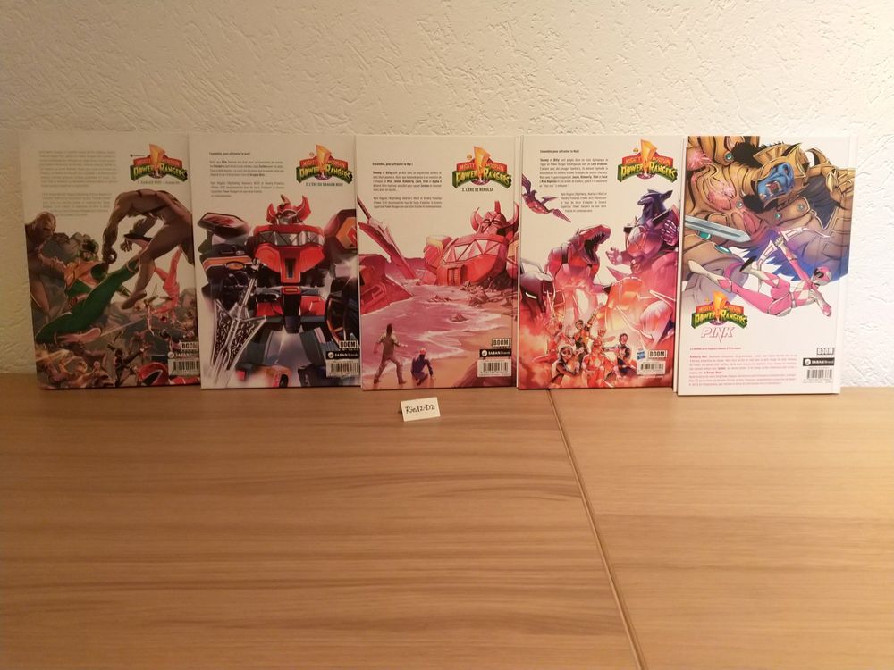 BD Manga Super Sentai Power Rangers Intégrale 1 à 4 + Pink | Kaufen auf ...