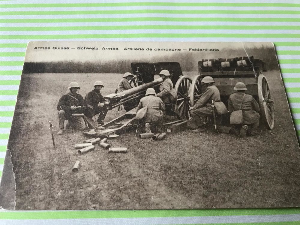 AK Schweizer Armee Feldartillerie (Gebraucht) in Malters für CHF 12 – mit Lieferung auf Ricardo ...
