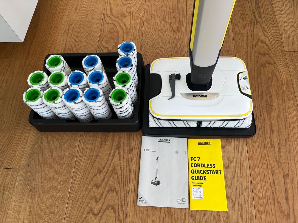 Kärcher FC 7 Cordless Premium 2 zusätzlichen Walzensets (Gebraucht) in ...