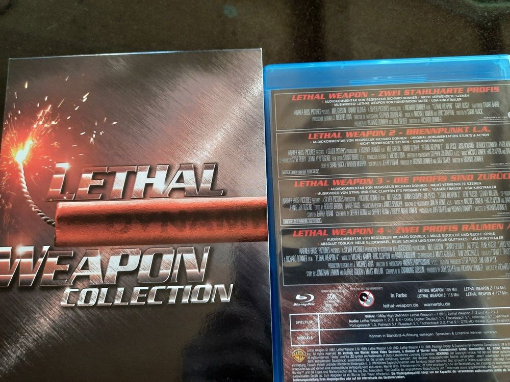 Lethal weapon 1-4 collection blu-ray | Kaufen auf Ricardo