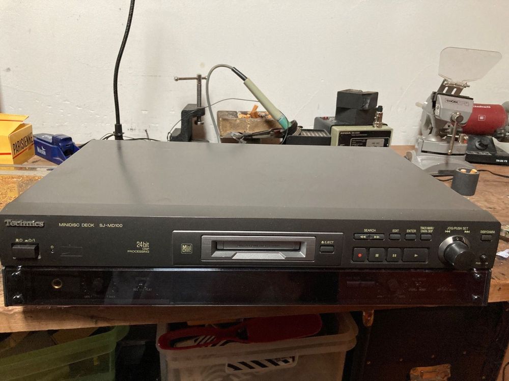 technics SJ-MD 100 minidisc 24 bit | Kaufen auf Ricardo