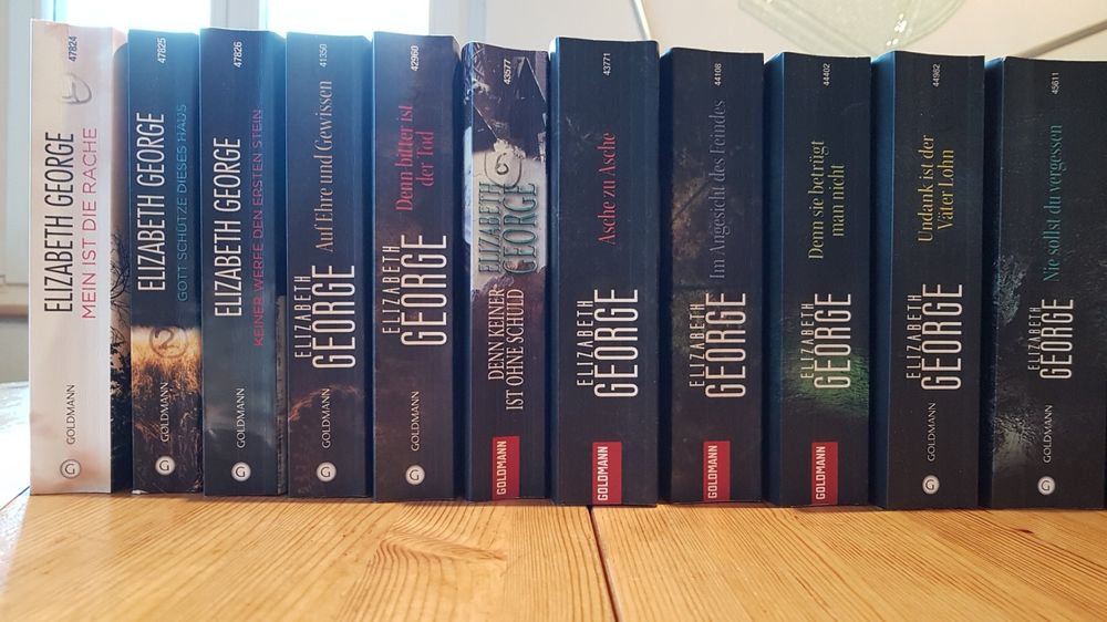 Buchserie Thomas Lynley & Barbara Havers Elizabeth George (Gebraucht ...