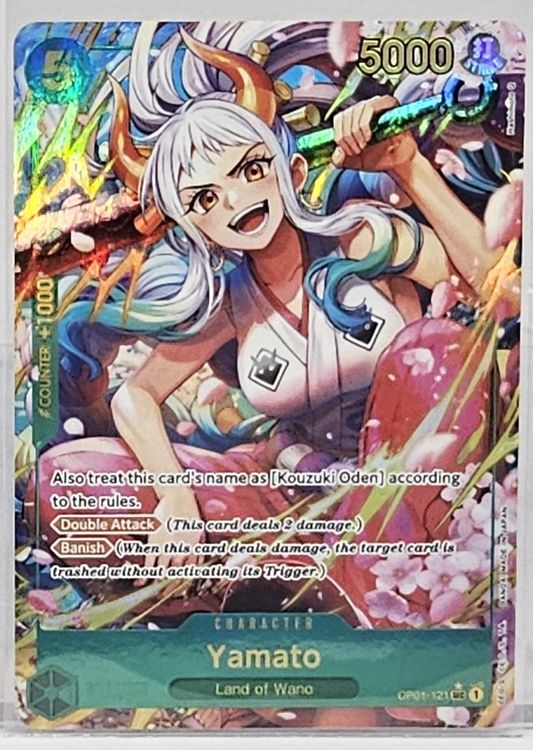 One Piece [EN] PRB-01 Yamato OP01-121 SEC Alt Art | Kaufen auf Ricardo