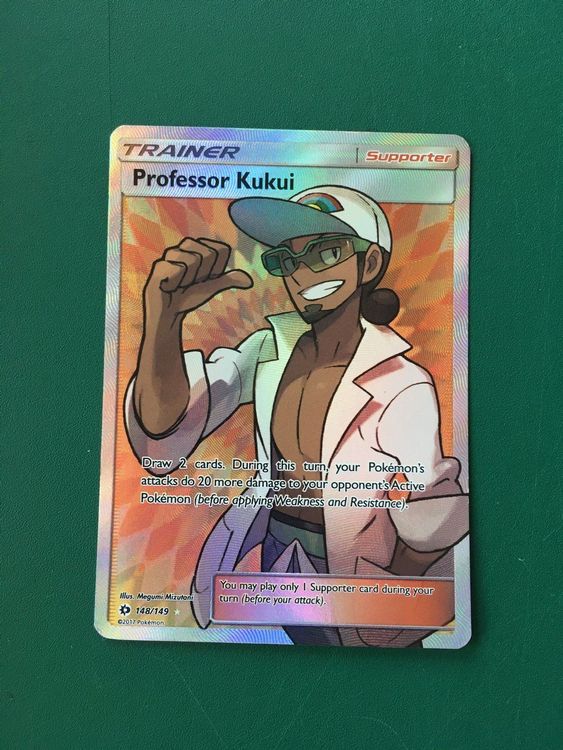 Original Pokémon Karte Trainer Professor Kukui (Gebraucht) in Zürich ...