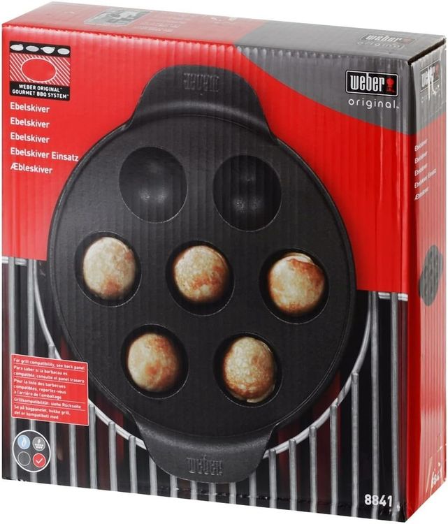 WEBER Gourmet BBQ System - Ebelskiver Einsatz (8841) Grill (Neu und ...