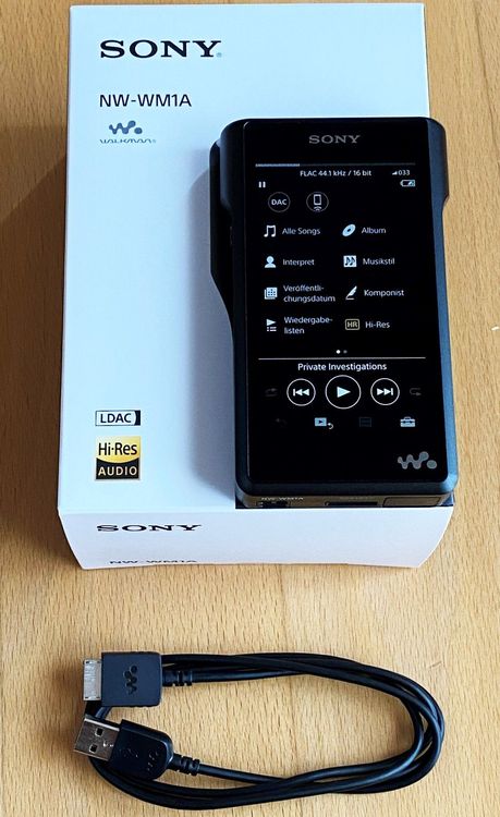 Sony NW-WM1A Hi Res Audio Walkman (Gebraucht) in Dinhard für CHF 407 – mit Lieferung auf Ricardo ...