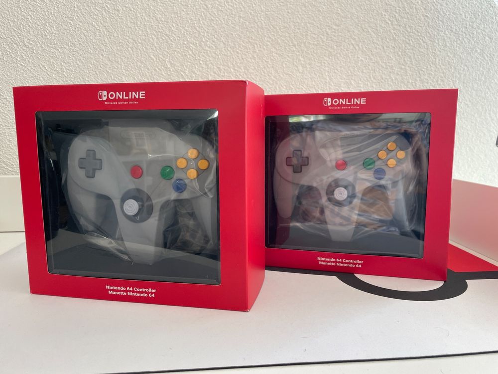 Switch Online N64 Controller (2x) (Neu und originalverpackt) in Ichertswil für CHF 140 – mit ...