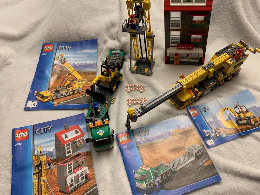 Lego City 7633 grosse Baustelle, Kran | Kaufen auf Ricardo