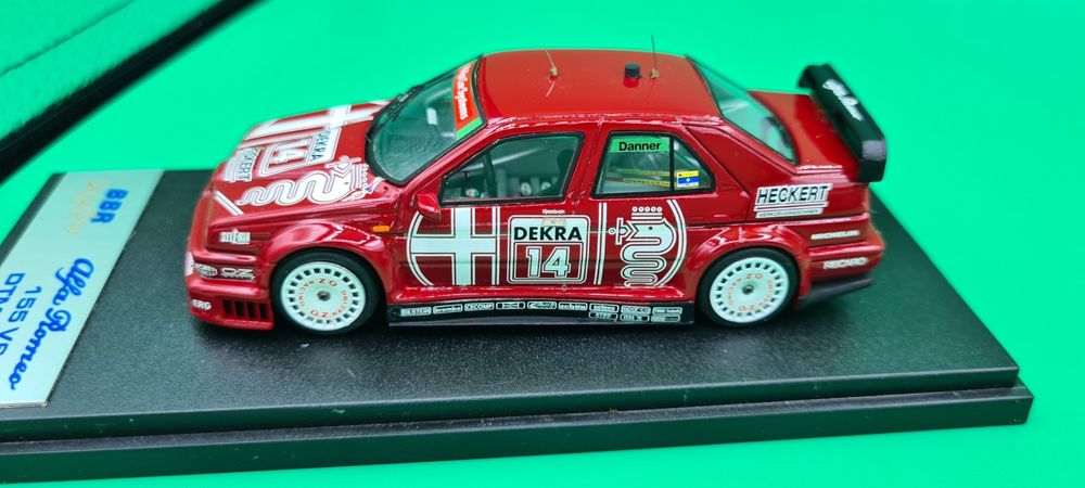 BBR Alfa Romeo 155 V6 TI DTM 93 Ch. Danner 1/43 (Neu (gemäss Beschreibung)) in Frauenfeld für ...