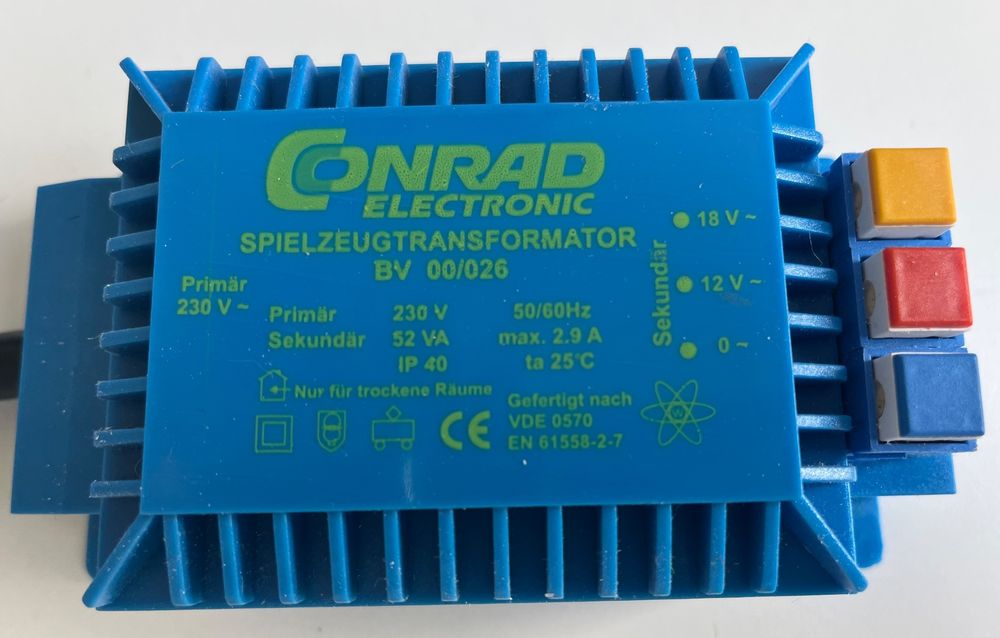 Hochleistungs-Transformator 230V von Conrad Electronic | Kaufen auf Ricardo