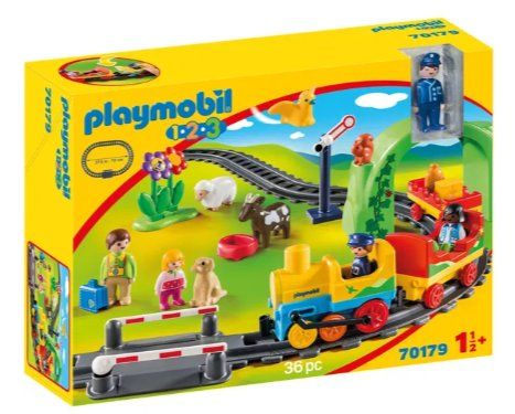 Fabelhafte Playmobil 123 Eisenbahn Ebenbild