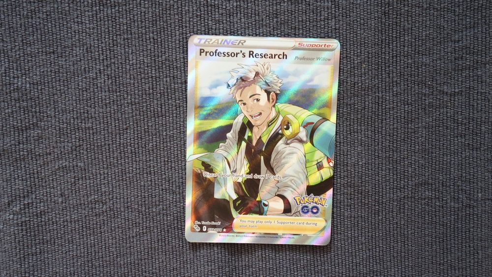 Professor's Research Full Art Trainer Pokemon Go (EN) | Kaufen auf Ricardo