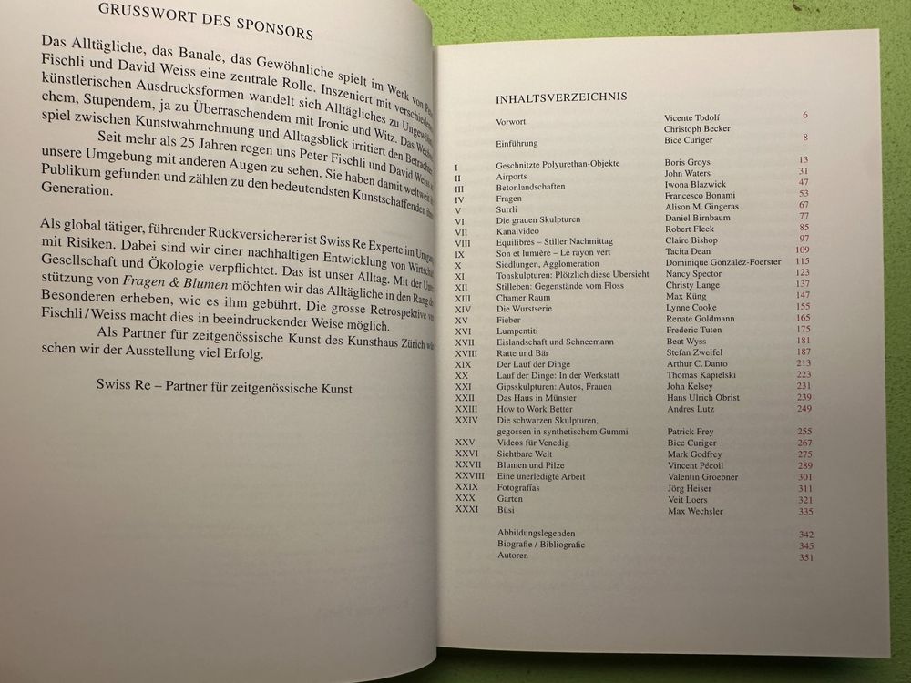 Fischli Weiss: Fragen & Blumen. Eine Retrospektive. (Gebraucht) in ...