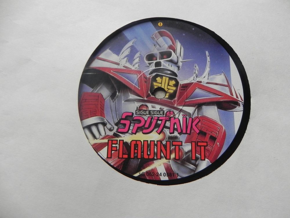 LP Engl. New Wave Synth Pop Band Sigue Sigue Sputnik 1986 (Gebraucht ...