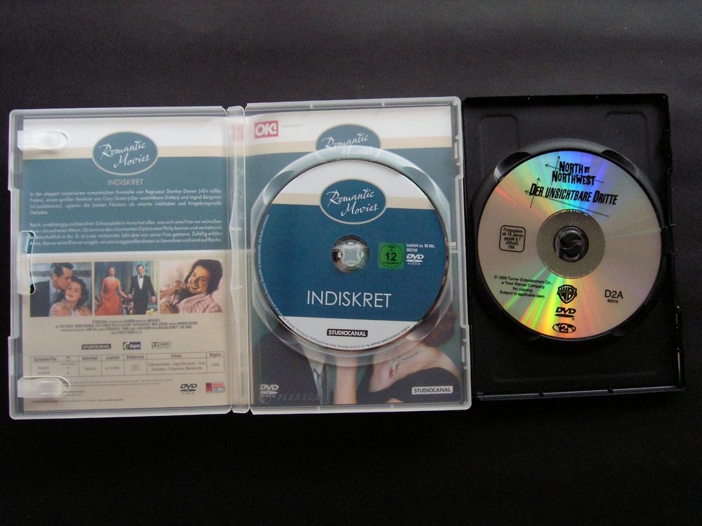 CARY GRANT 2 DVD-Set INDISKRET & DER UNSICHTBARE DRITTE | Kaufen auf ...