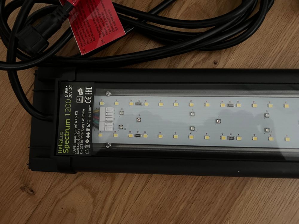 Juwel LED-Beleuchtung HeliaLux Spectrum 1200 60w (Gebraucht) in Buchs ...