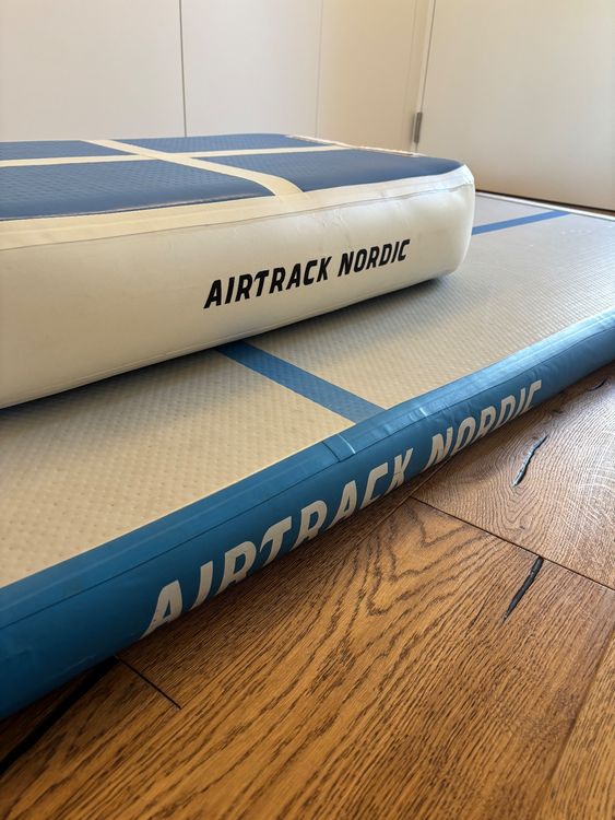 AirTrack Nordic – Blue/White 3m AirTrack + AirBlock (Gebraucht) in Baar ...