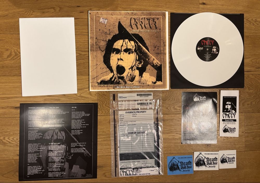 CANCER - Vomit Bag Boxset UK Death Metal Ltd. to 25 !!!!!!! (Neu ...