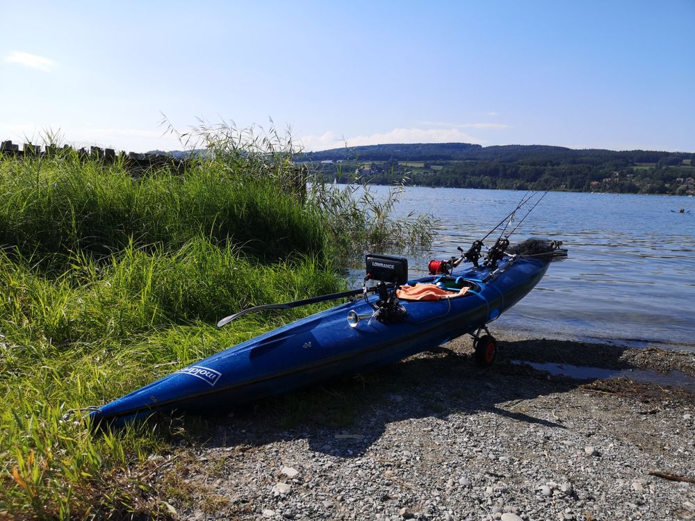 Angel-Kajak / Kanu Custom made mit vielen Extras | Kaufen auf Ricardo