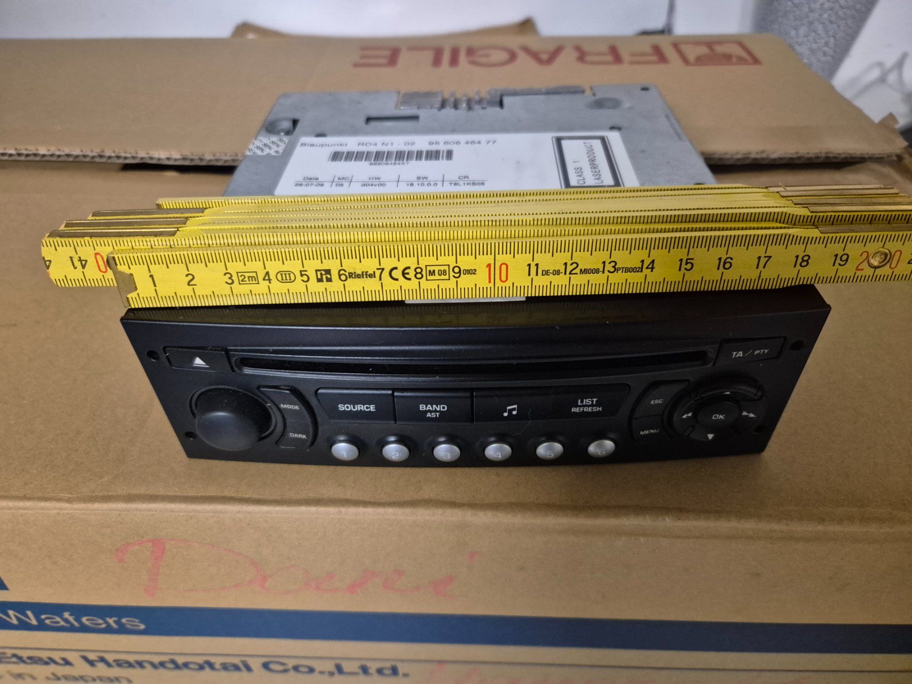 Blaupunkt Autoradio Mit Cd-player Rd4 N1 -02 (Gebraucht) in ...