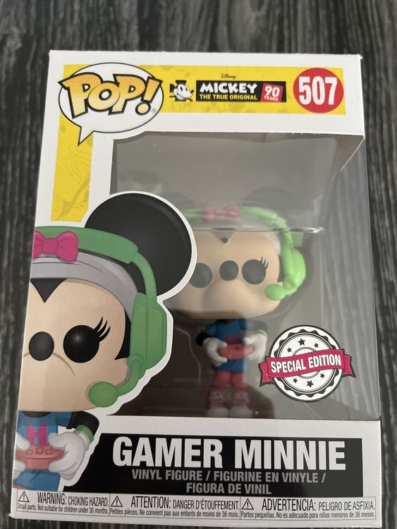 Figurine Funko Pop Minnie Gamer 507 Disney (Gebraucht) in Yverdon-les ...