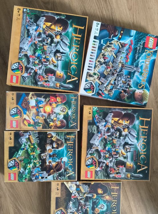 LEGO Heroica Brettspiel Games Set & Lego Lord of the Rings (Gebraucht ...