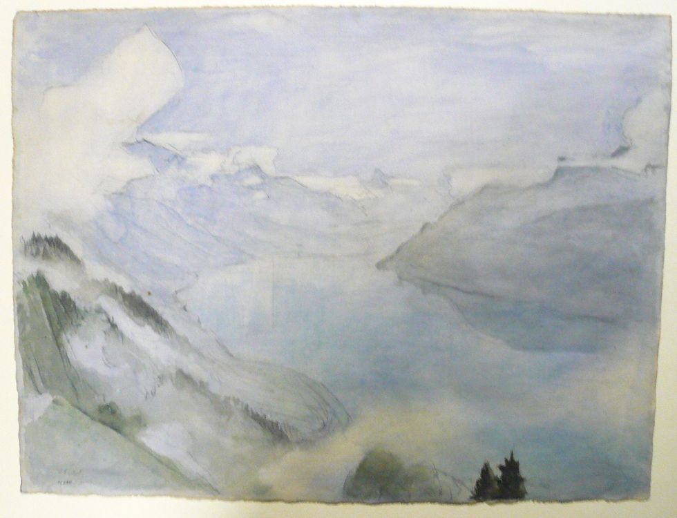 Victor SURBECK Bern, grosses Aquarell | Kaufen auf Ricardo