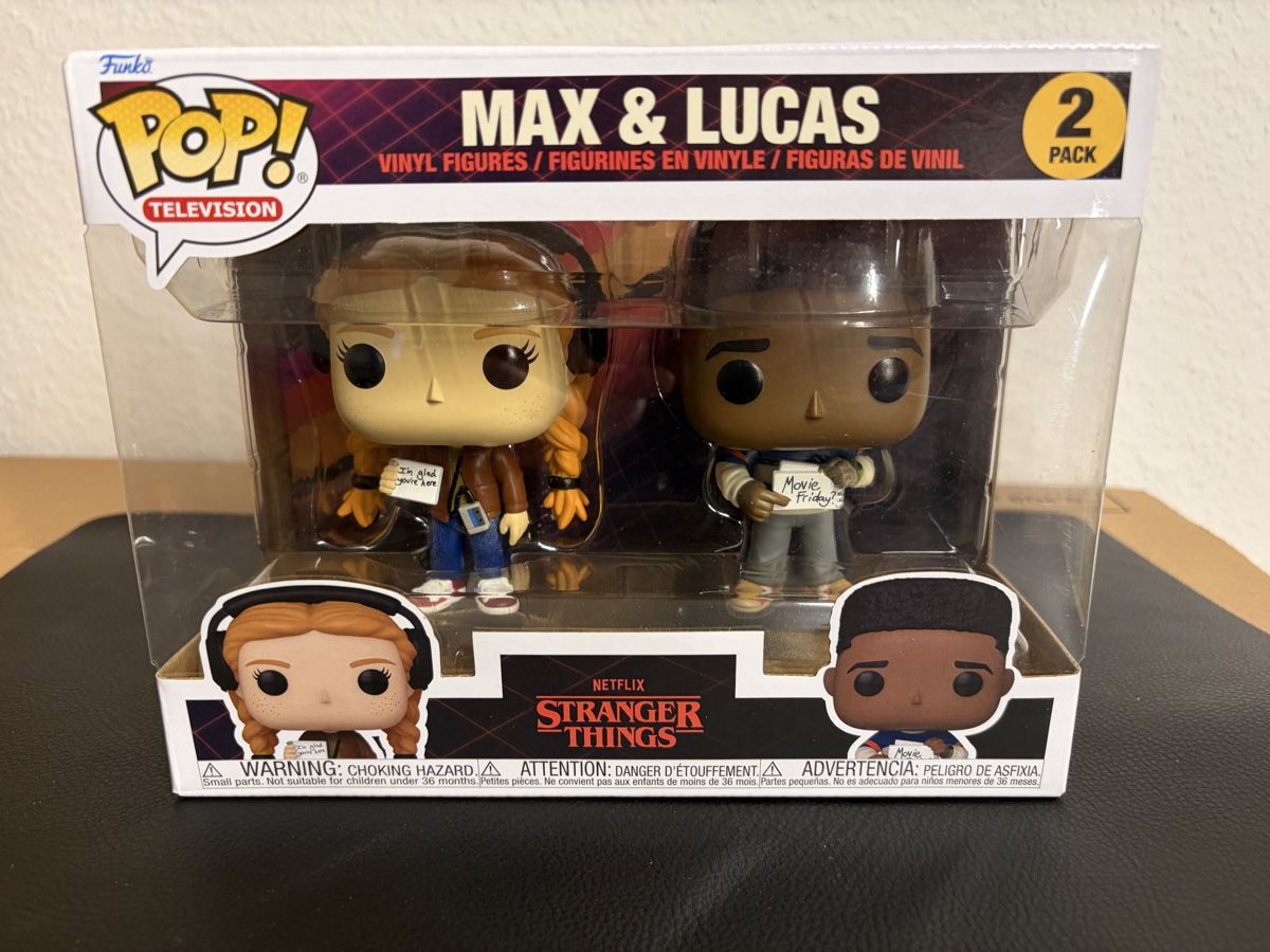 Funko Pop Stranger Things - Max & Lucas (2 Pack) (Neu und ...