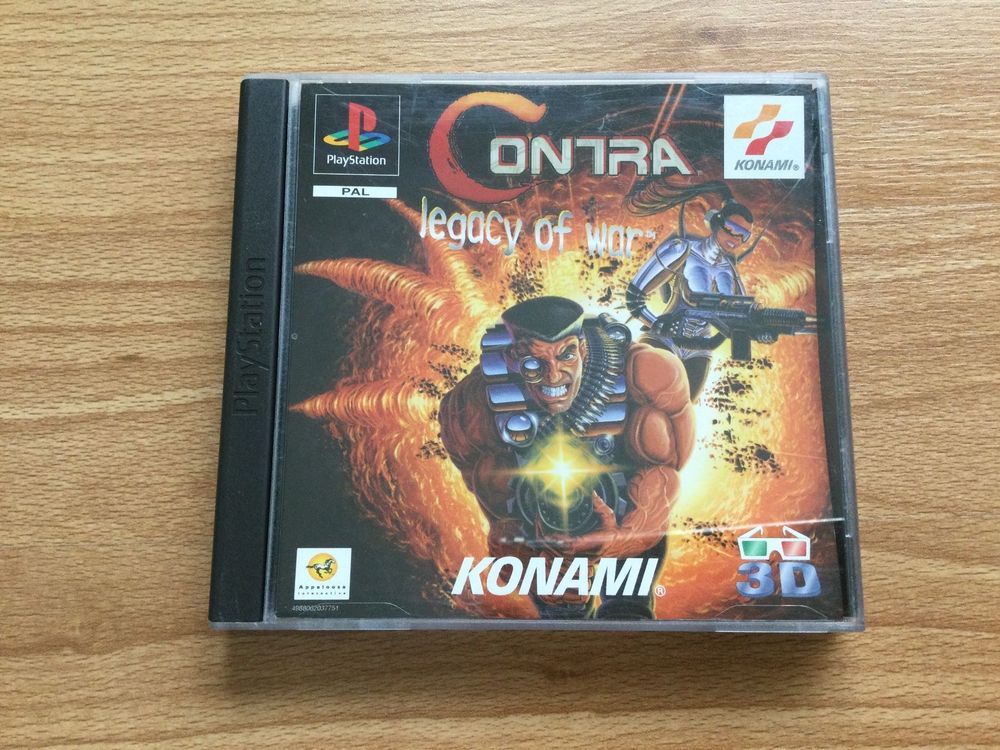 Contra Legacy of War PS1 | Kaufen auf Ricardo