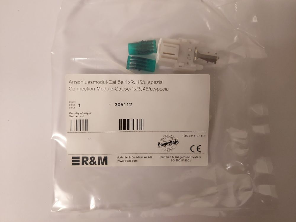 Anschlussmodul freenet RJ45 Kat.5e | Kaufen auf Ricardo