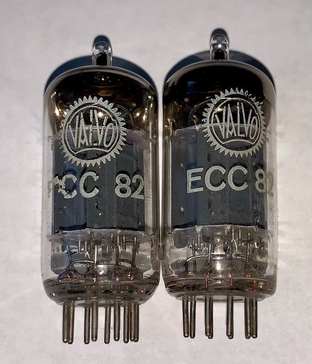 2 Röhren / Radioröhren ECC82 (2fach-Triode) gebraucht,Valvo (Gebraucht) in Biel/Bienne für CHF ...