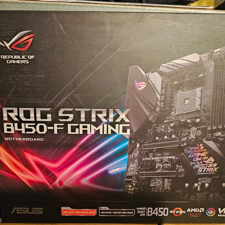 Mainboard ROG Strix B 450 f Gaming (Gebraucht) in Bonstetten für CHF 50 ...