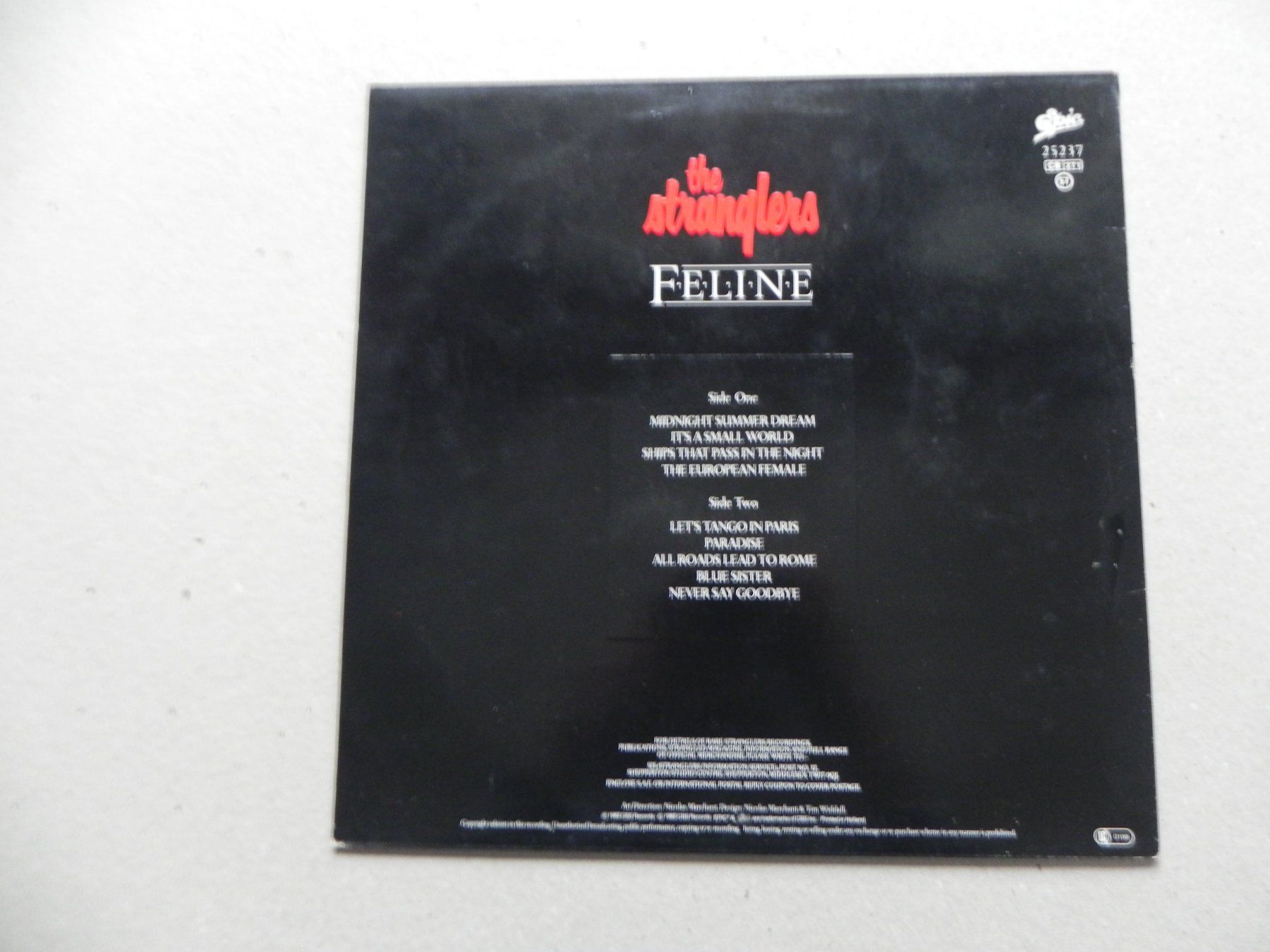 LP brit. New Wave Synth Pop Rock The Stranglers 1982 Feline (Gebraucht ...