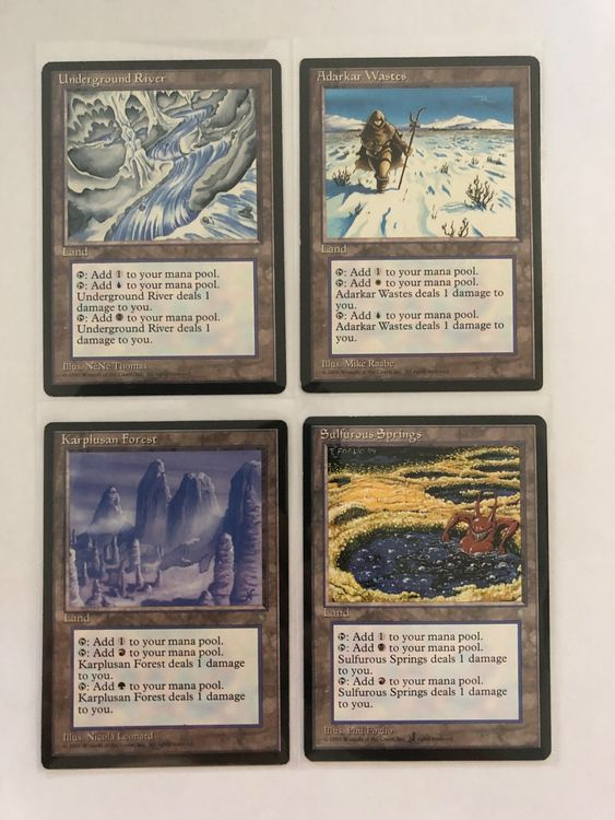 Magic the Gathering - Set Ice Age Länder (Gebraucht) in für CHF 39.9 ...