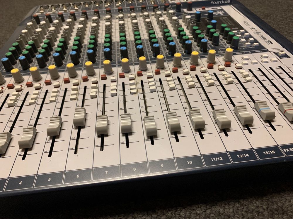 Mischpult (Soundcraft Signatur 16) | Kaufen auf Ricardo