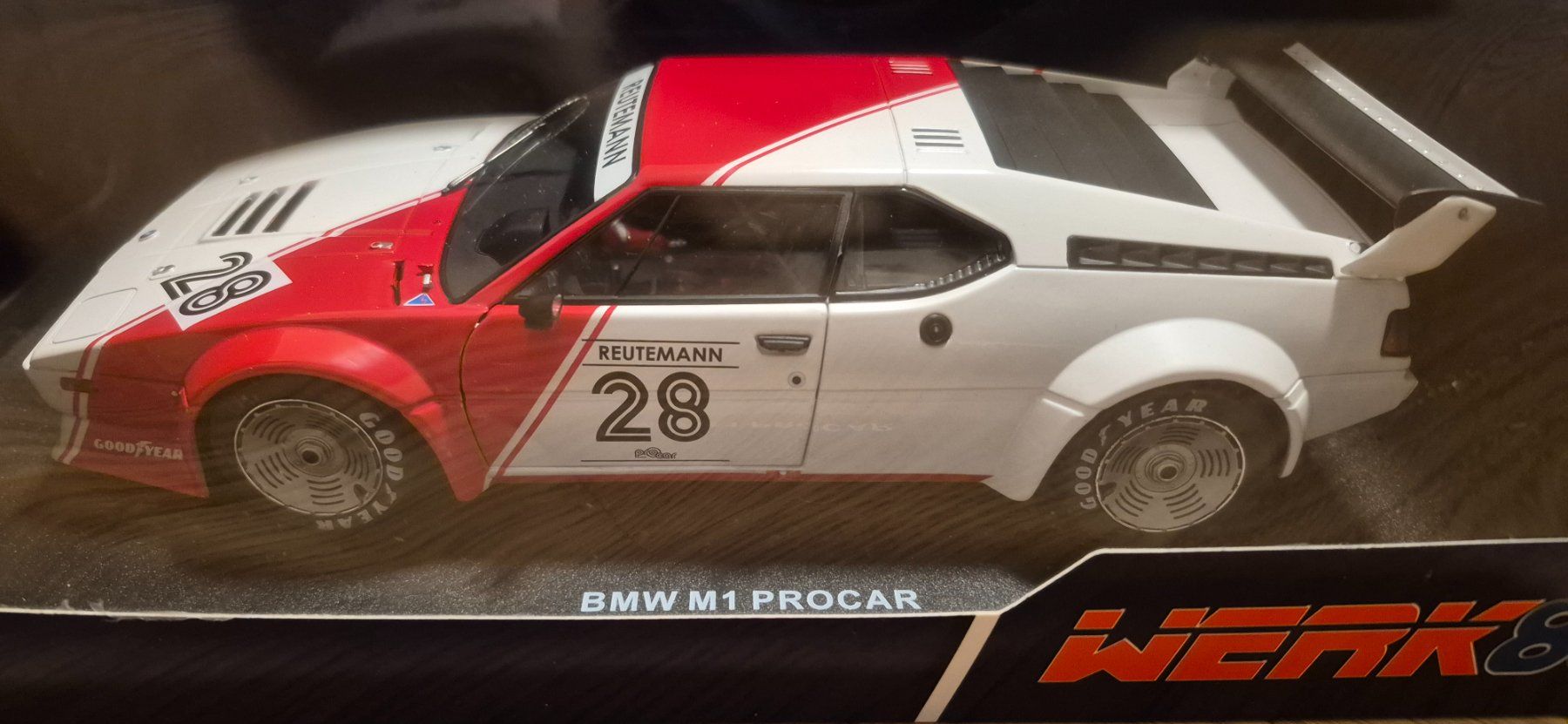 BMW M1 Procar #28 ProCar Series 1980 1:18 Werk83 Neu OvP (Neu und ...
