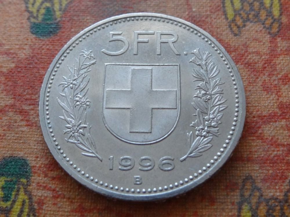 5 Fr. 1996 (Gebraucht) in Romanel-sur-Lausanne für CHF 6.5 – mit ...
