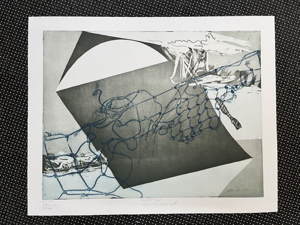 aus Grafiksammlung Radierung von Bryan Cyril Thurston (Gebraucht) in ...