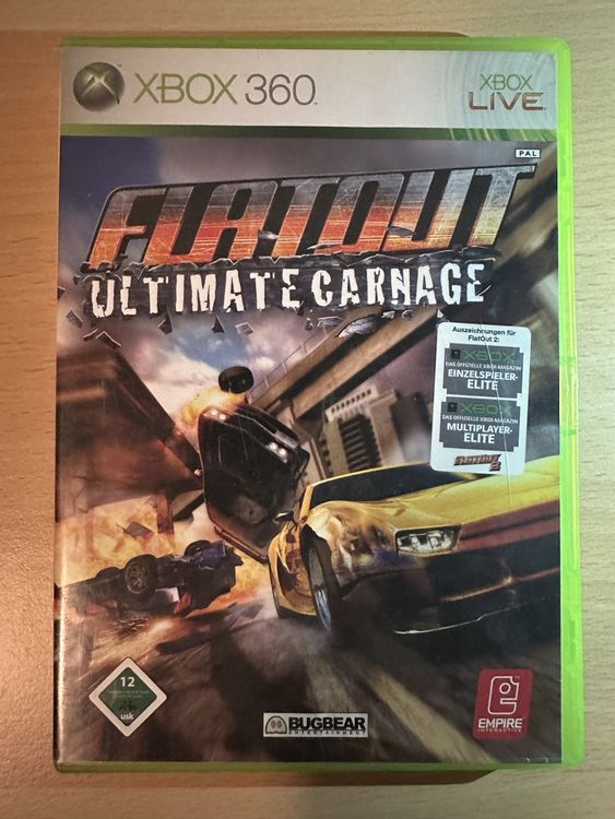 Flatout Ultimate Carnage für Xbox 360 | Kaufen auf Ricardo