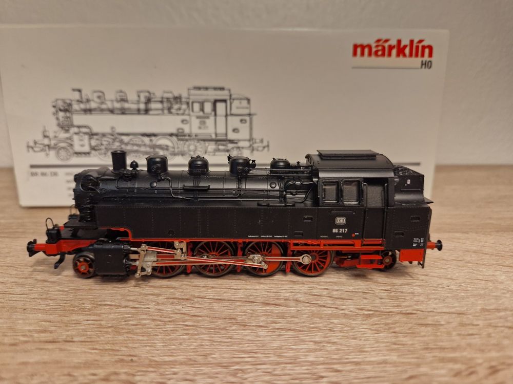 Märklin 33961 Dampflok BR 86 DB H0 OVP NEU (Neu und originalverpackt ...