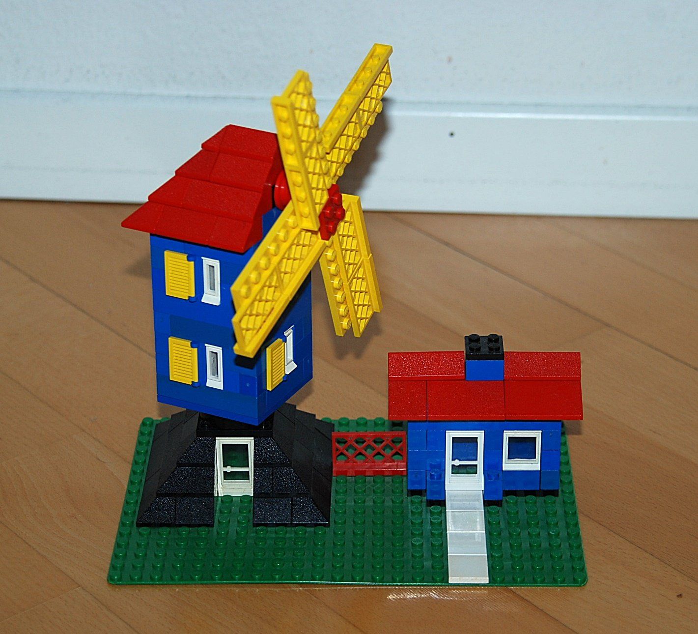 Vintage LEGO Set 362 – Windmill / Windmühle mit Haus 1975 (Gebraucht ...