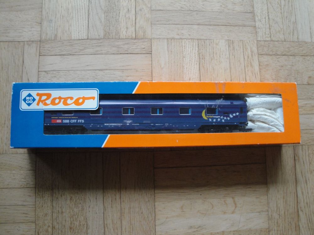 Roco 45156 Schlafwagen SBB "Mond & Sterne" WLABmh Epoche V | Kaufen auf ...