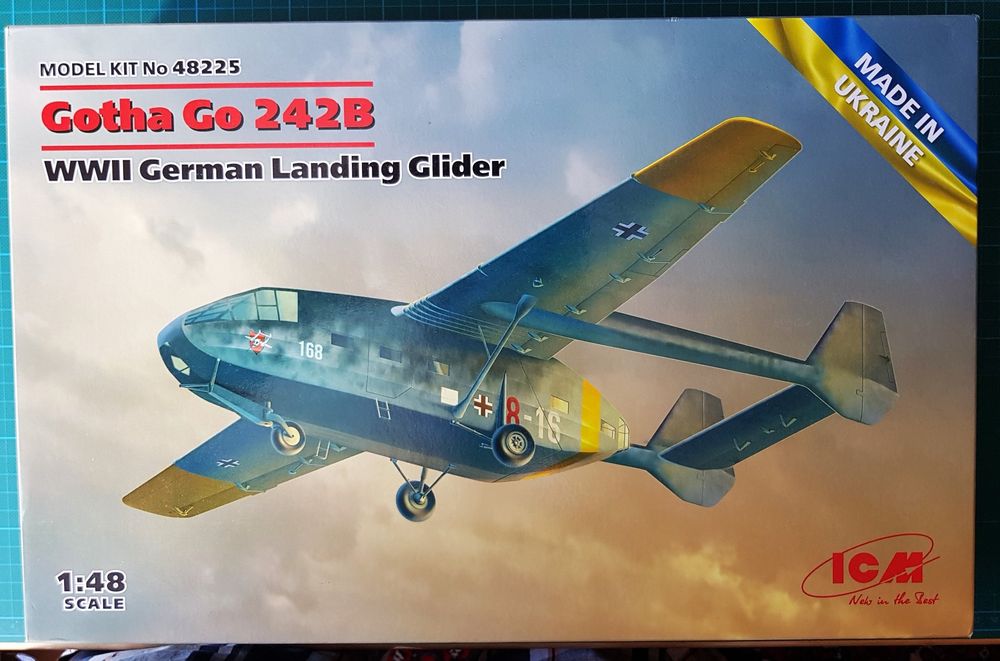 Gotha Go 242 B, 2. WK Lastensehler ICM 1:48 (Neu und originalverpackt ...