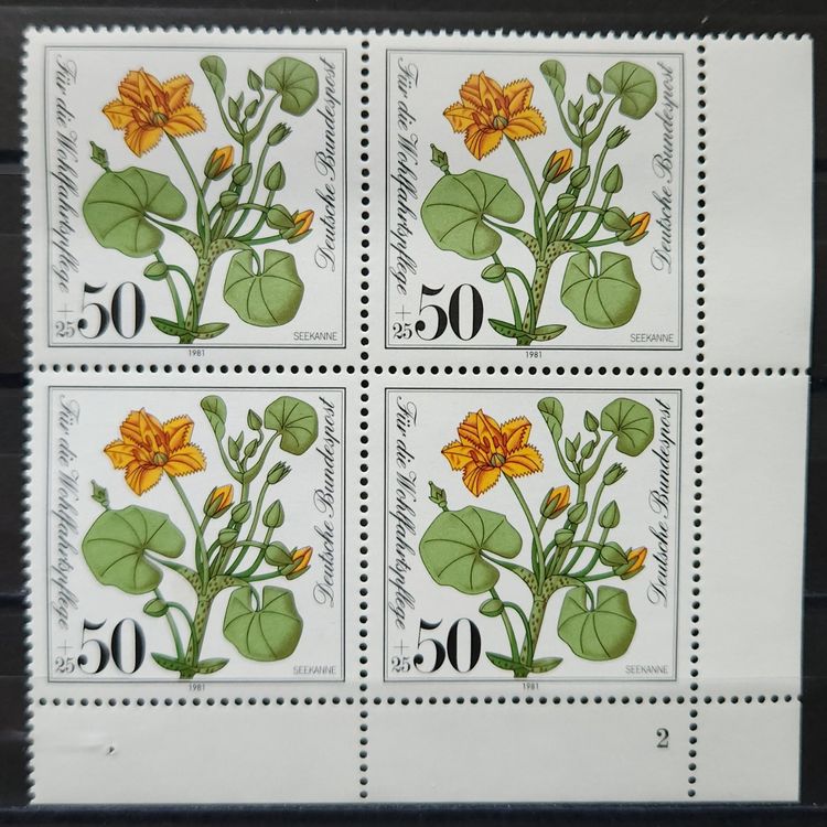 Deutschland-Mi 1109 Viererblock ** (28) (Neu und originalverpackt) in Hittnau für CHF 1 – mit ...