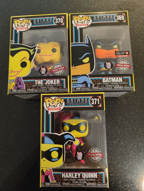Funko Pop! 369/370/371 Black Light - Lot 3! (D'occasion) à Yverdon-les ...